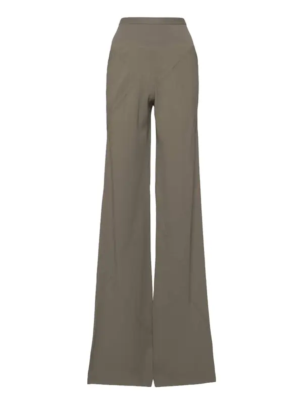 Rick Owens Crêpe Wide-leg Pants - Beige