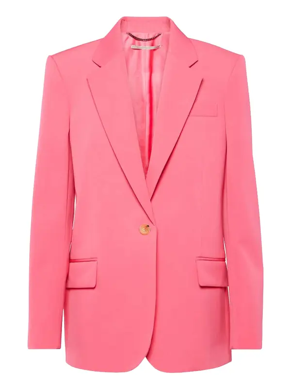 Stella McCartney Wool Blazer - Pink
