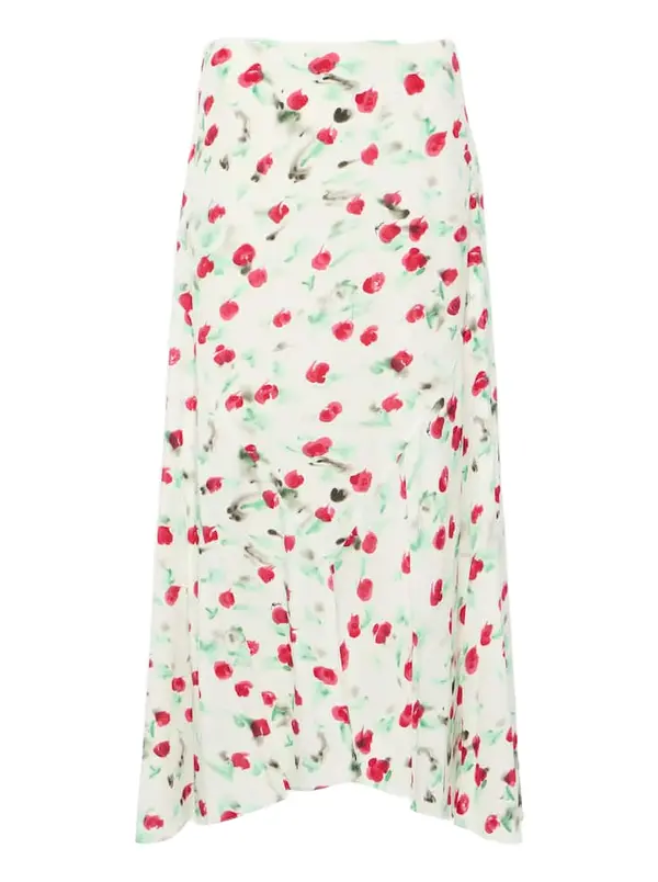 Marni Printed Midi Skirt - Multicoloured