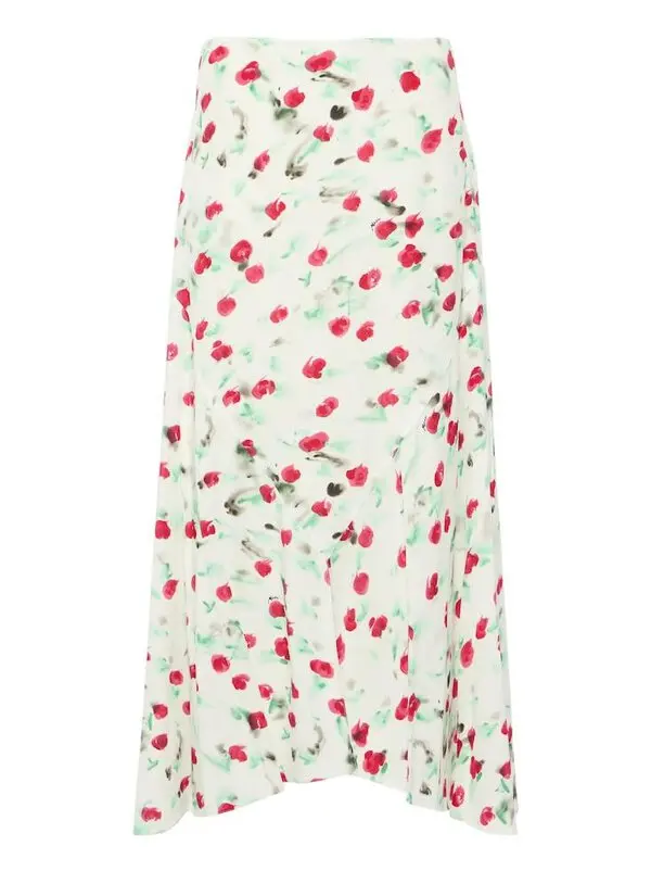 Marni Printed Midi Skirt - Multicoloured