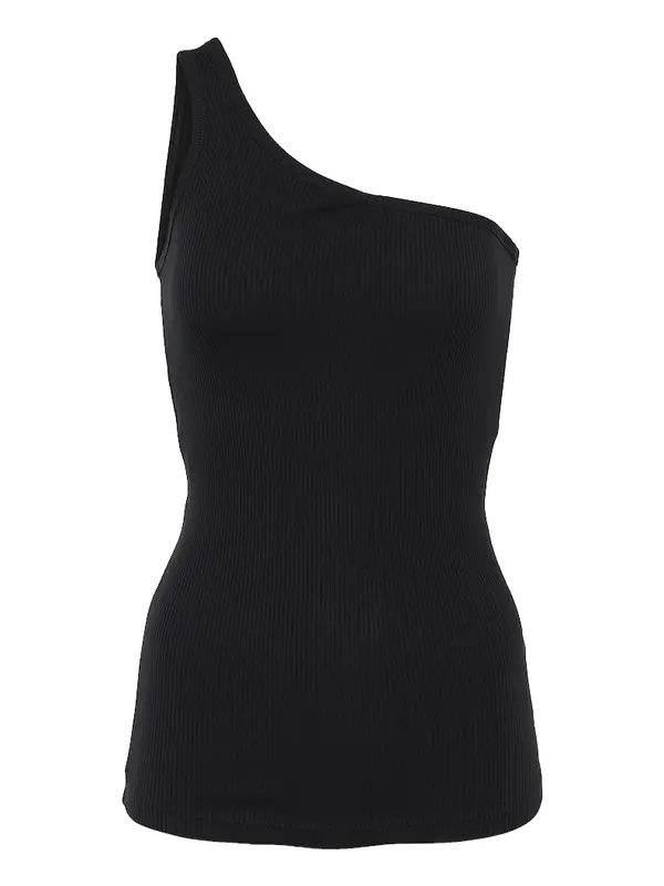 Isabel Marant One-shoulder Tank Top - Black