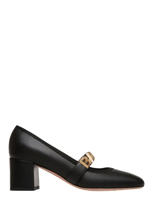 Bally Spell 55mm Leather Pumps - Black