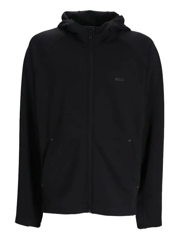 BOSS Outerwear With Hood - Black