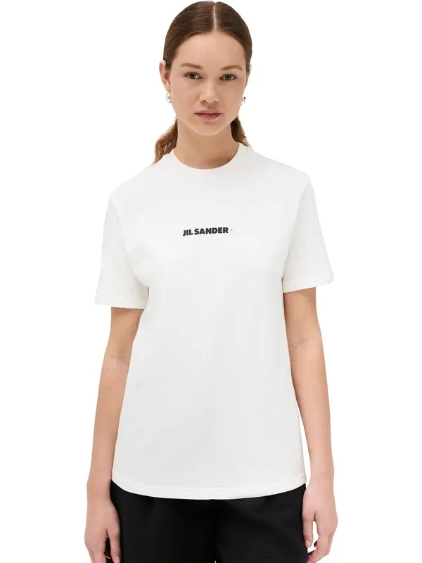 JIL SANDER Short-sleeve T-shirt - Porcelain