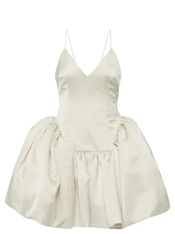 DANIELLE FRANKEL Bridal Estelle Minidress - White