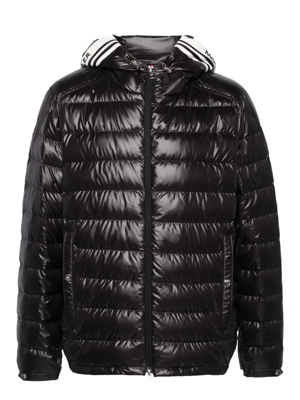 Moncler Cornour Hooded Down Jacket - Black