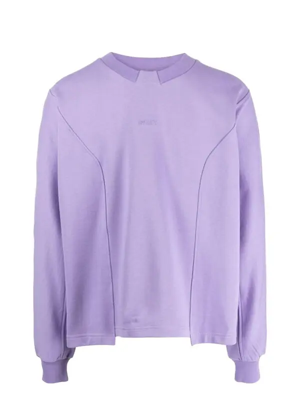 OFF DUTY Futur Logo-embroidered Cotton Sweatshirt - Purple