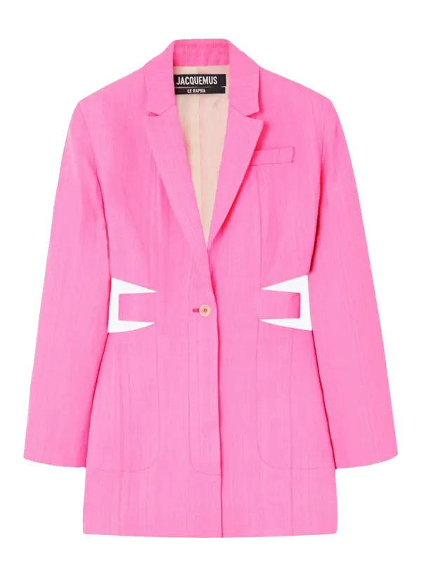 Jacquemus La Robe Bari Blazer Minidress - Pink