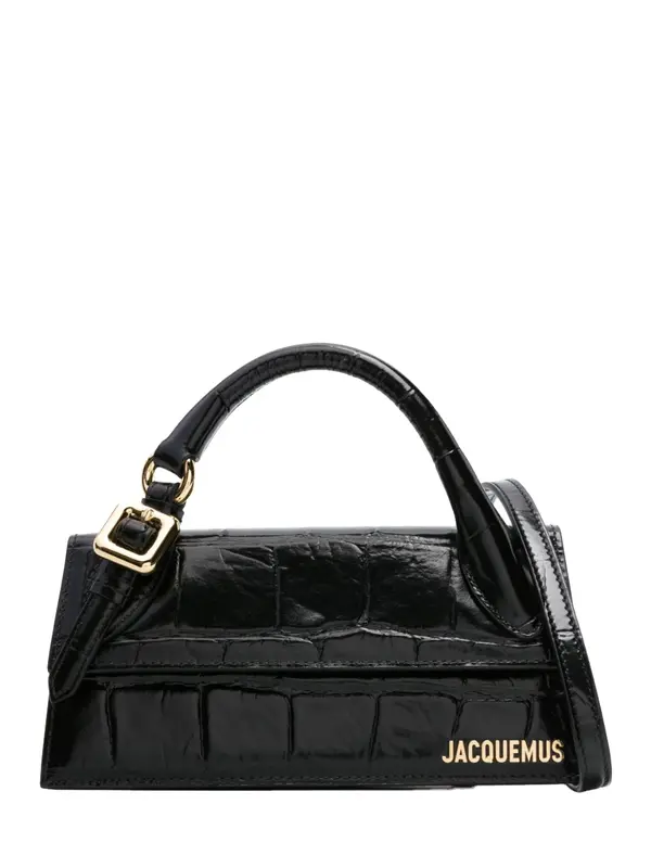 Jacquemus Le Chiquito Long Boucle Tote Bag - Black
