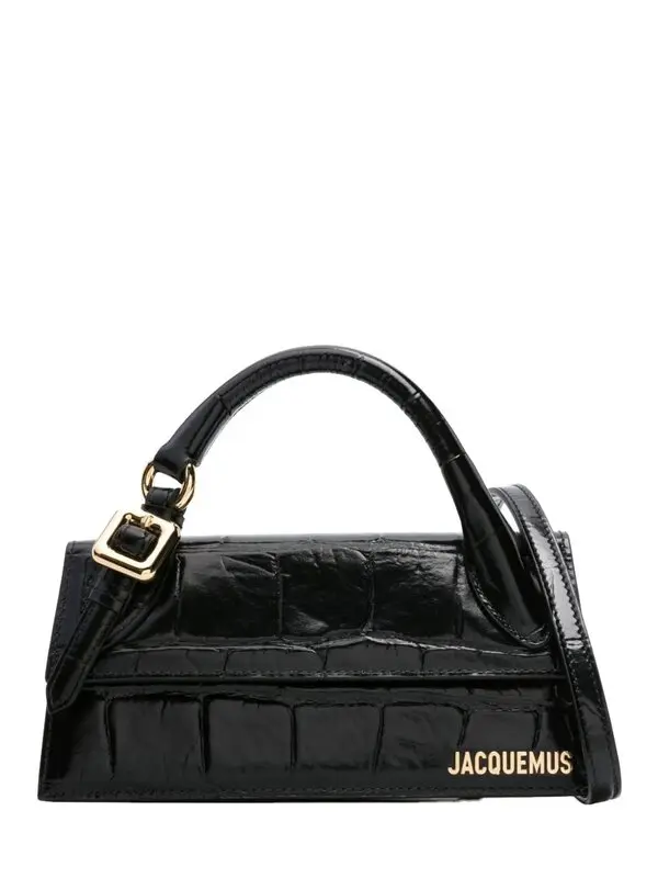 Jacquemus Le Chiquito Long Boucle Tote Bag - Black