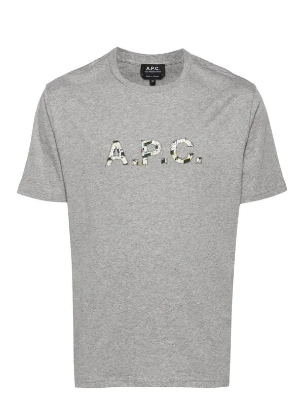 A.p.c. Willow Cotton T-shirt - Grey