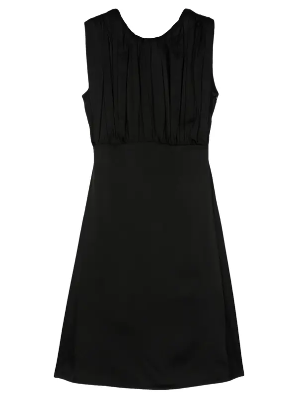 JIL SANDER Sleeveless Midi Dress - Black