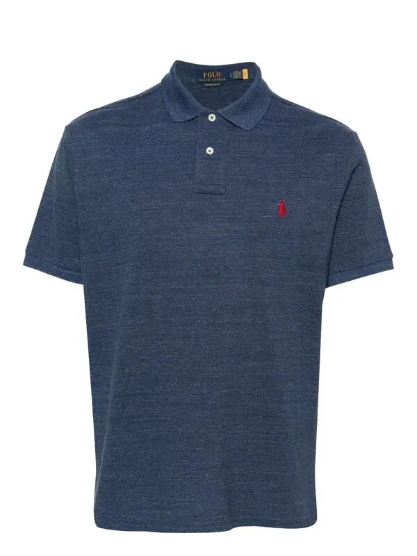 Polo Ralph Lauren Polo Pony Cotton Polo Shirt - Blue