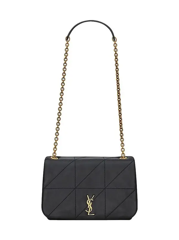 Saint Laurent Jamie 4.3 Chain Shoulder Bag - Black Lambskin/gold