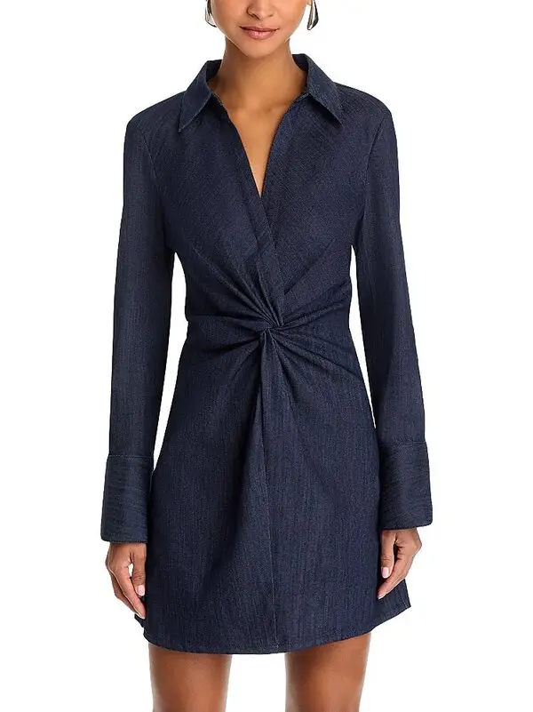 Cinq À Sept Mckenna Denim Dress - Indigo