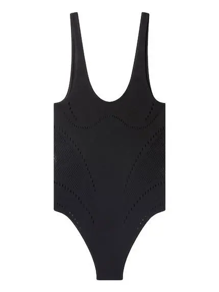 Stella McCartney Stellawear Bodysuit - Black