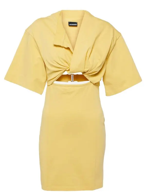 Jacquemus La Robe T-shirt Bahia Minidress - Beige