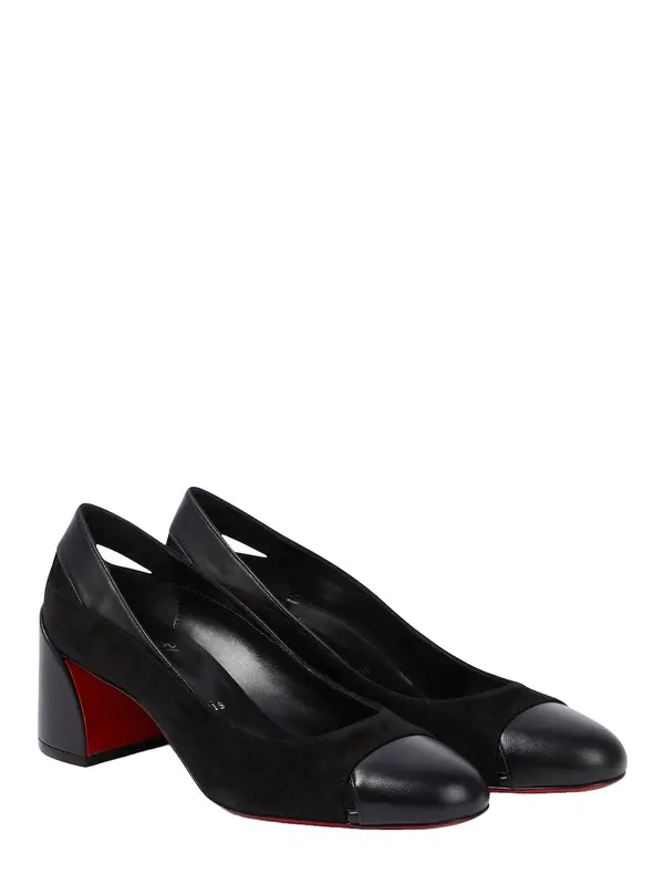CHRISTIAN LOUBOUTIN Miss Duvette Pumps - Black