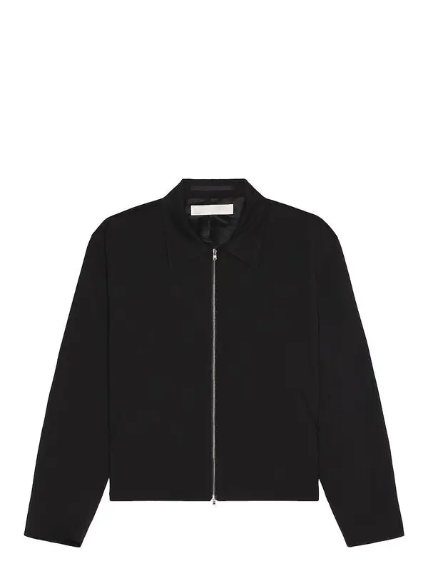Our Legacy Mini Jacket - Black Worsted Wool