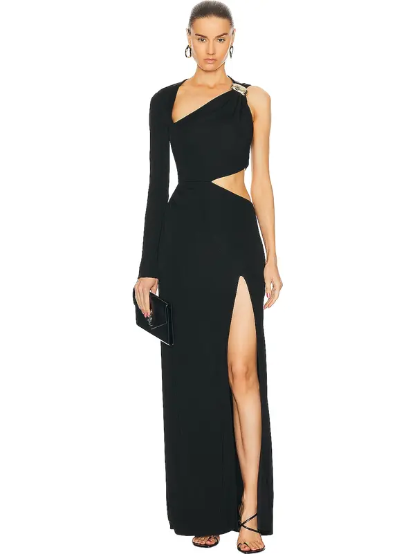 Galvan Alicja Dress - Black