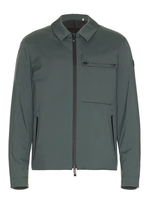 Moncler Tortisse Shirt Jacket - Kombu Green