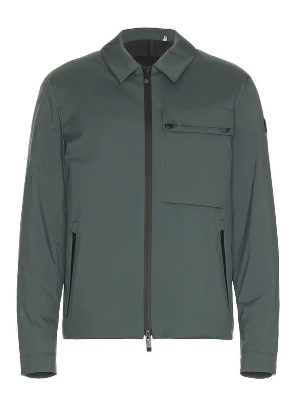 Moncler Tortisse Shirt Jacket - Kombu Green