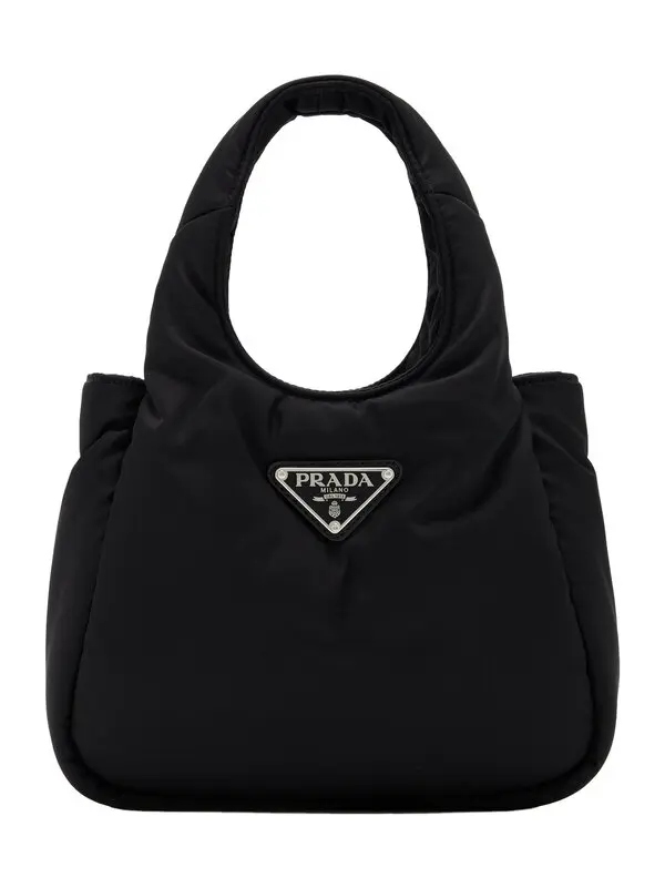 Prada Padded Re-nylon Mini Bag - Black
