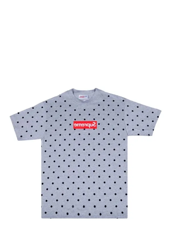 Supreme X Comme Des Garçons Shirt Box Logo T-shirt - Grey