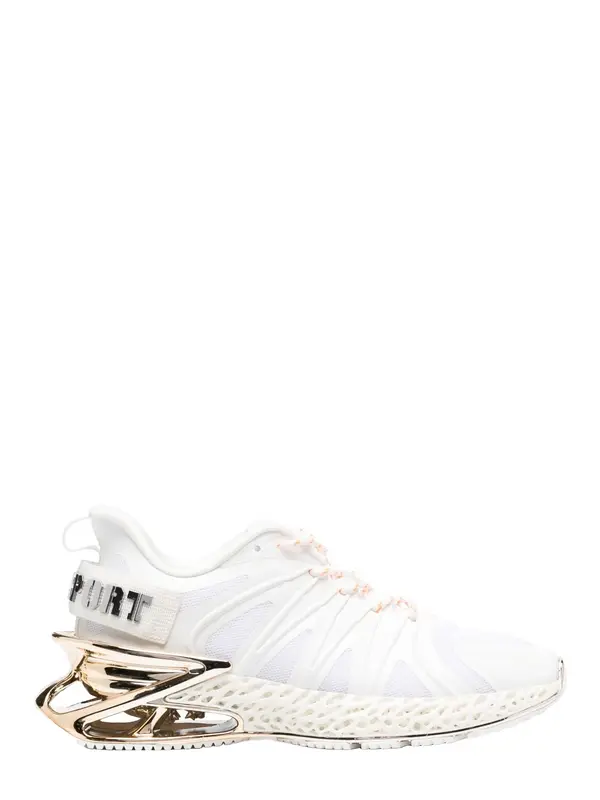 PLEIN SPORT Thunderstorm Genx Sneakers - White