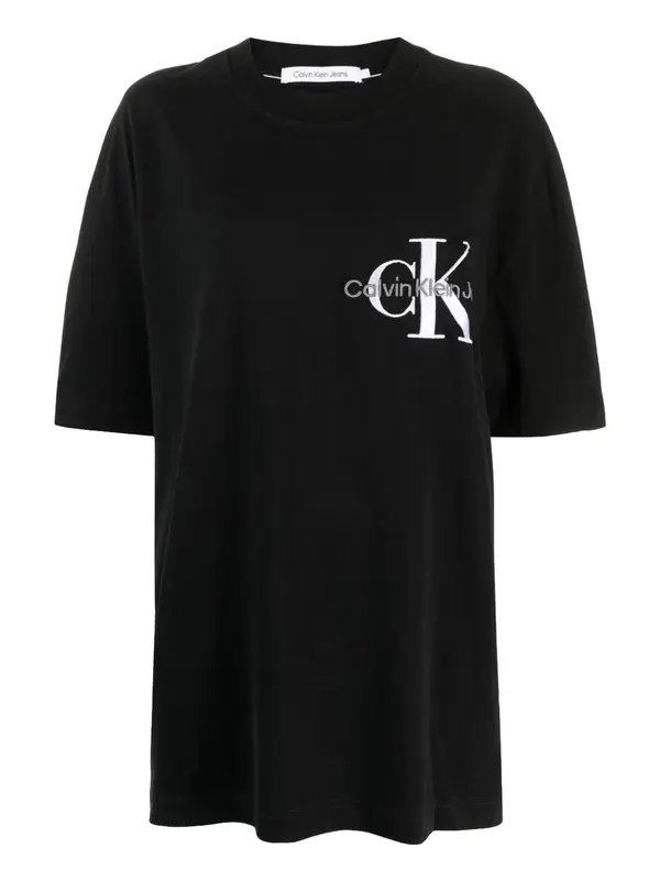 Calvin Klein Embroidered T-shirt - Black