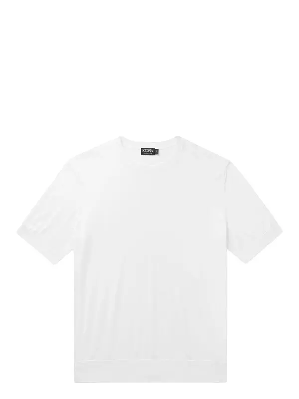 Zegna Cotton T-shirt - White
