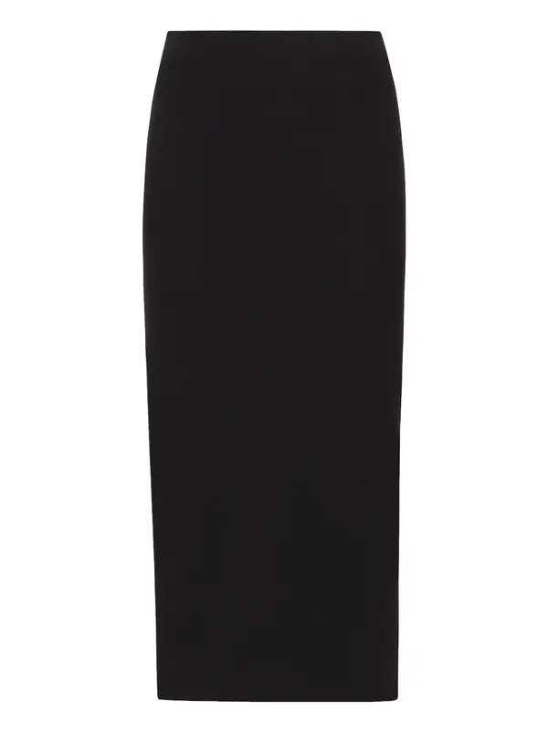 Dolce & Gabbana High-waisted Midi Skirt - Black