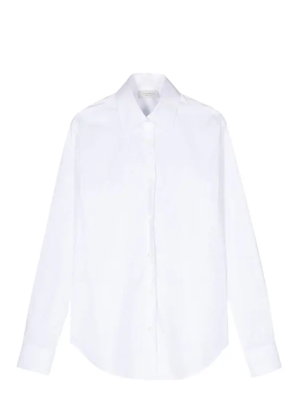 MAZZARELLI Poplin Long-sleeved Shirt - White