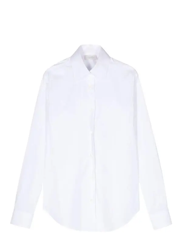 MAZZARELLI Poplin Long-sleeved Shirt - White