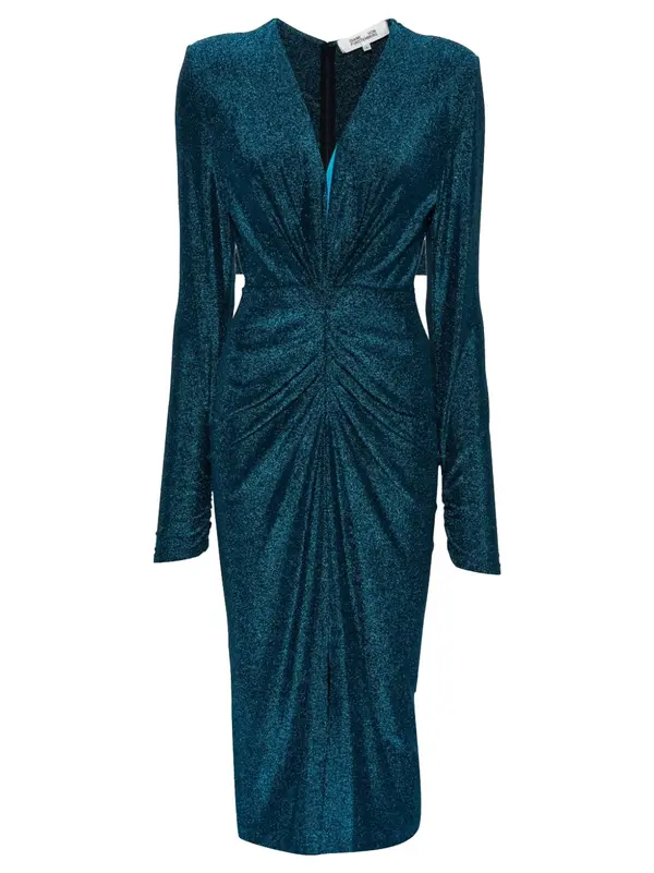 Diane Von Furstenberg Hades Midi Dress - Blue