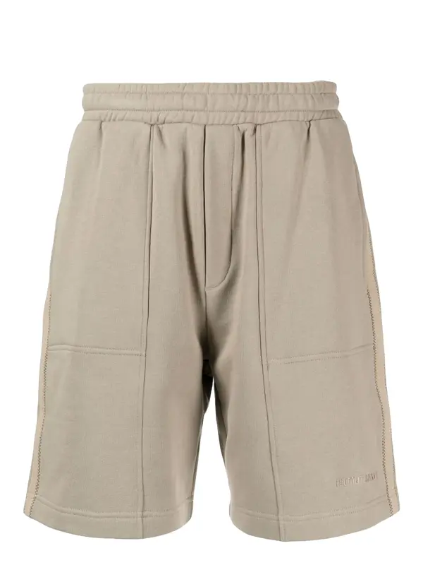 Helmut Lang Logo-embroidered Track Shorts - Brown