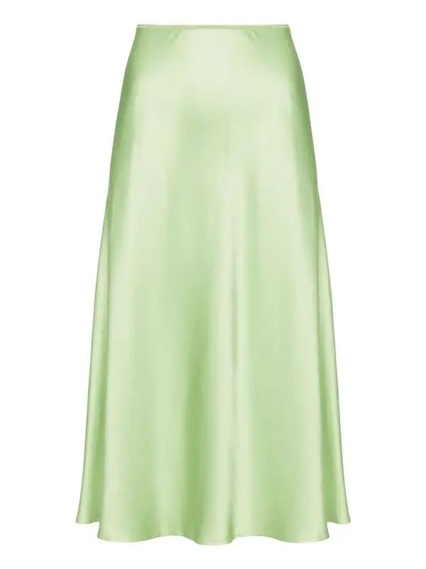 N°21 A-line Midi Skirt - Green