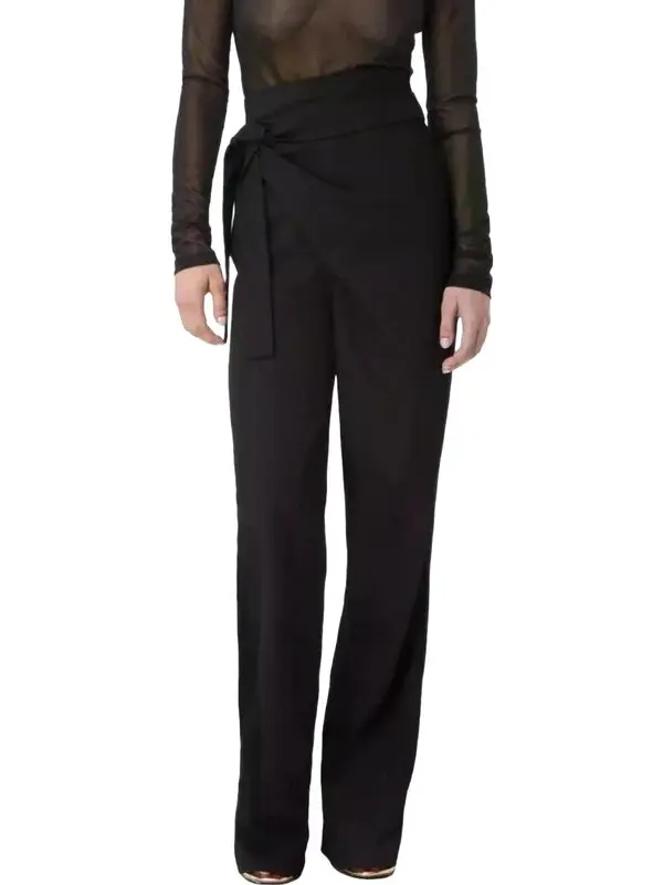 Gauge81 Carlow Straight-leg Trousers - Black