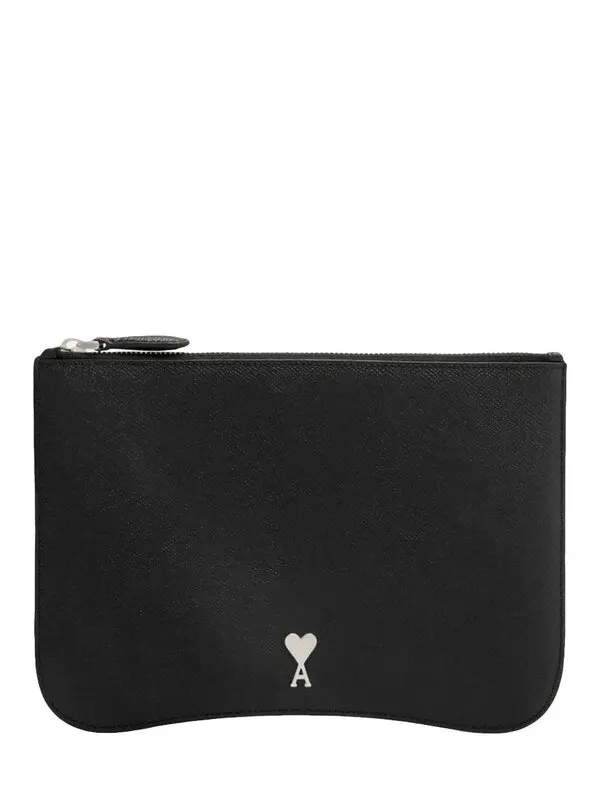Ami Leather Pouch - Black
