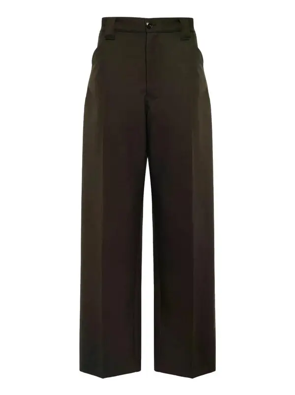 LEMAIRE Straight-leg Trousers - Brown