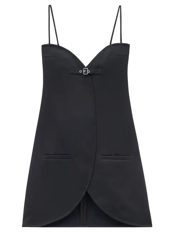 COURREGES Ellipse Mini Dress - Black