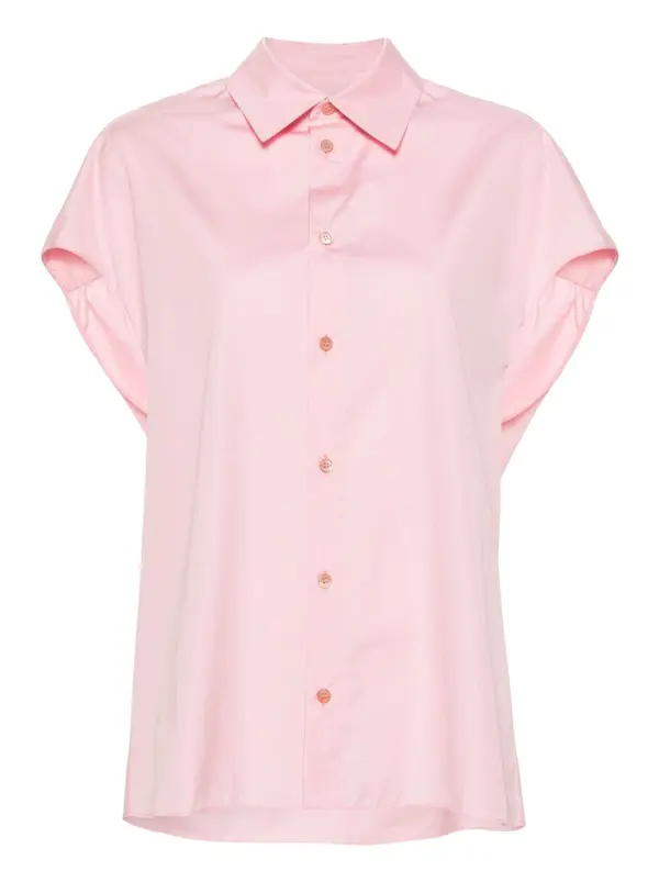Marni Sleeveless Cotton Shirt - Pink