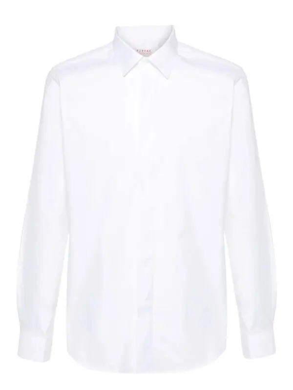 FURSAC Poplin Cotton Shirt - White