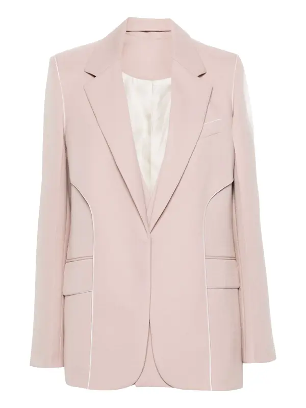 Victoria Beckham Double Panel Single-breasted Blazer - Pink