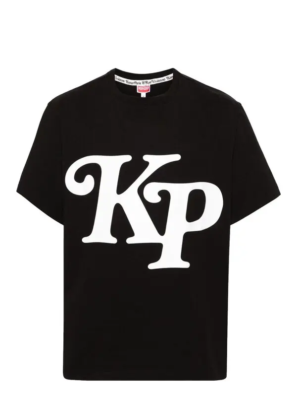 Kenzo Logo-print Cotton T-shirt - Black