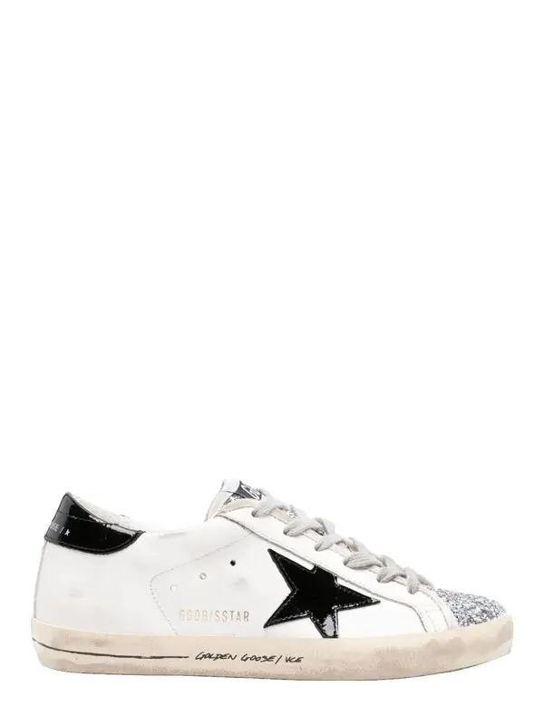 GOLDEN GOOSE Super-star Leather Sneakers - White