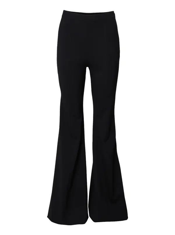 Carolina Herrera High-waist Flared Trousers - Black