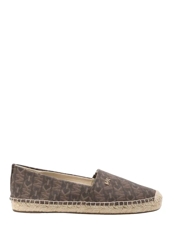 Michael Kors Kendrick Empire Monogram Espadrilles - Brown