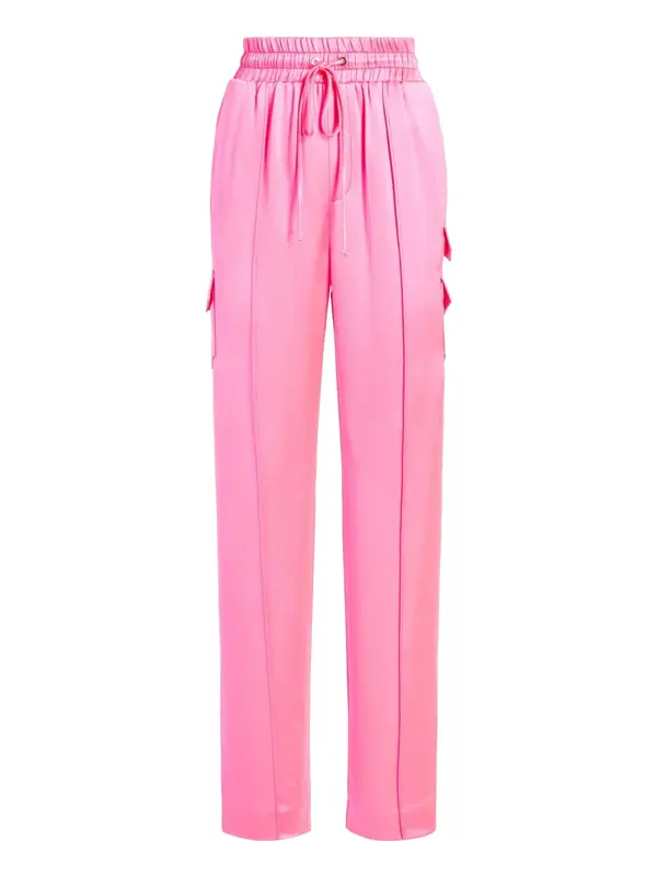 Cinq À Sept Sarie Cargo-pocket Track Pants - Pink