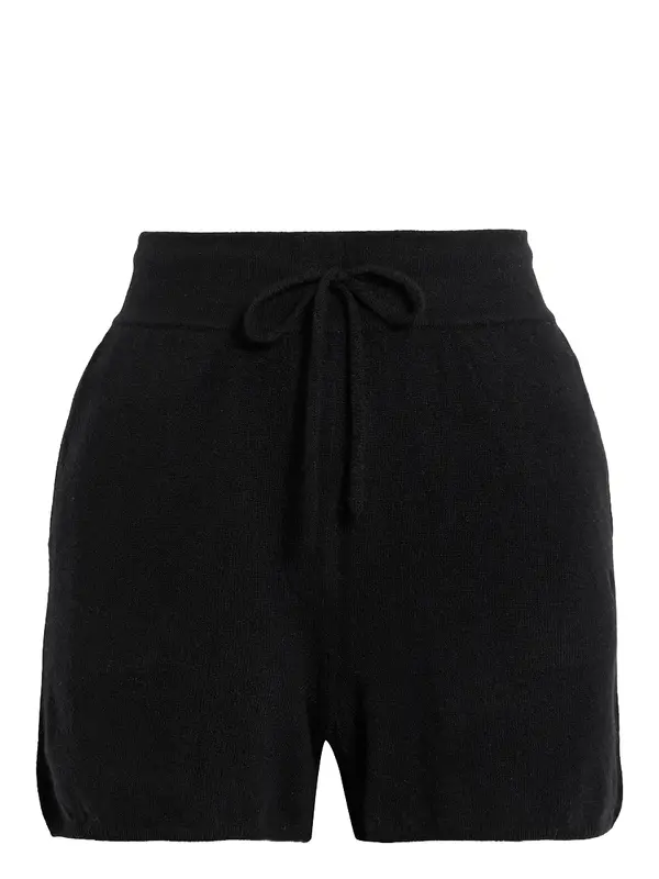 Loulou De Saison Loulou Studio Toran Cashmere Shorts - Black